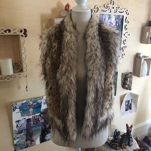 Cache | Jackets & Coats | Cache Faux Fur Vest | Poshmark